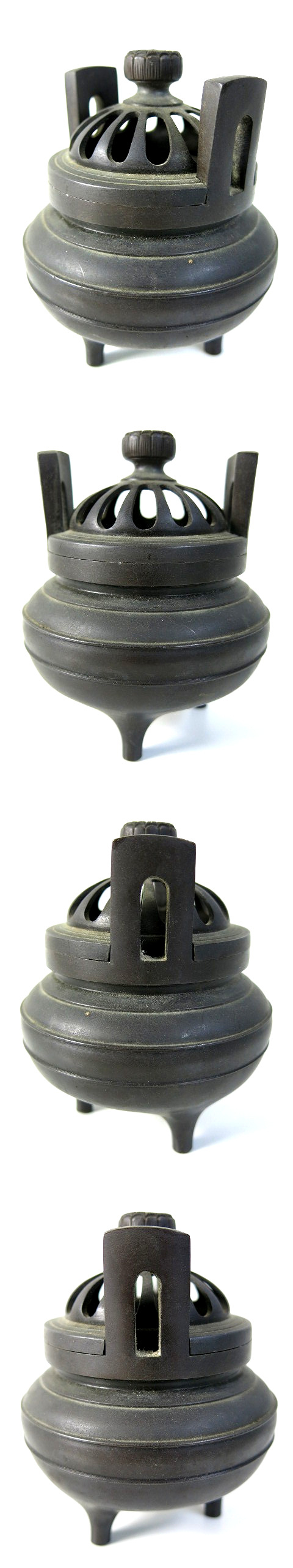 代購代標第一品牌－樂淘letao－S954 金谷 五郎三郎 造 銅製 香炉 重さ790.5g 高さ約11.2cm